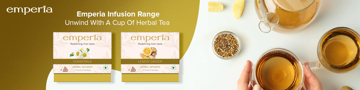 Buy Emperia Chamomile Herbal Infusion Tea Online at Best Price of Rs ...