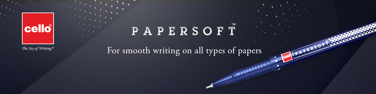 Buy Cello Ball Pen Blue Paper Soft 1 Pc Online At Best Price of Rs null ...