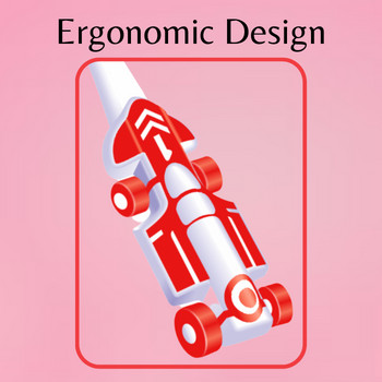 Buy MAXI Zoom Car Junior Toothbrush - Soft Bristles, Comfortable Grip ...