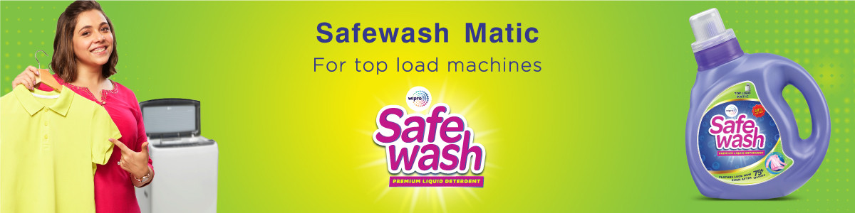 Buy Wipro Safewash Liquid Detergent Premium 1 L Online At Best Price of ...