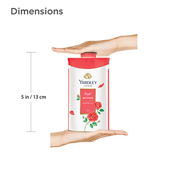 Buy Yardley Perfumed Talc Red Rose 100 Gm Online at the Best Price of ...