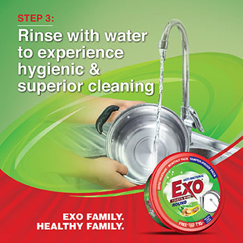 Buy Exo Cyclozan Round 500 Gm Box Online At Best Price of Rs 57 - bigbasket