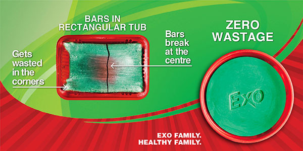 Buy Exo Cyclozan Round 500 Gm Box Online At Best Price of Rs 57 - bigbasket