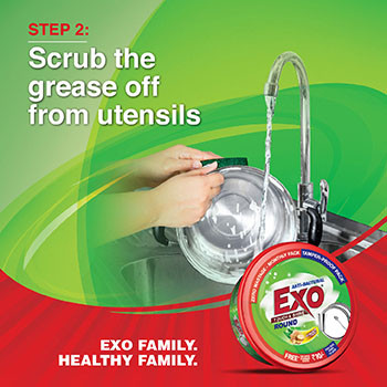 Buy Exo Cyclozan Round 500 Gm Box Online At Best Price of Rs 57 - bigbasket