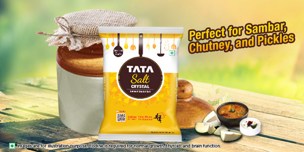 Buy Tata Iodised Crystal Salt 1 Kg Online At Best Price of Rs 17.5 ...