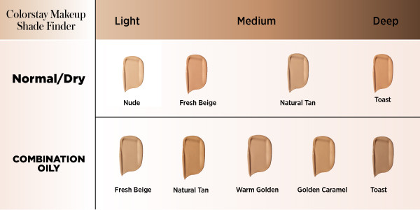 Revlon Colorstay Makeup Shade Finder | Saubhaya Makeup