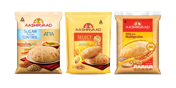 Buy Aashirvaad Superior MP Atta 10 kg Pouch, 0% Maida, 100% Atta Online ...