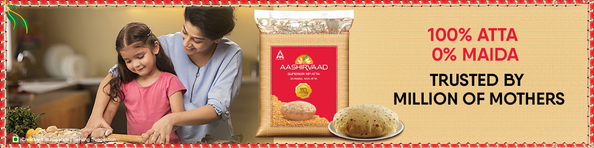 Buy Aashirvaad Atta Whole Wheat 1 Kg Pouch Online At Best Price of Rs ...