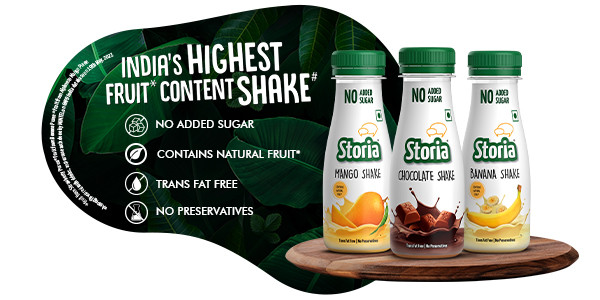 Buy Storia Mango Shake, No Added Preservatives, Trans Fat Free Online ...