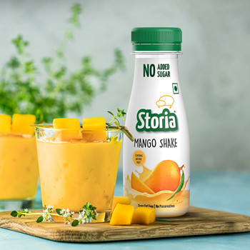 Buy Storia Mango Shake, No Added Preservatives, Trans Fat Free Online ...