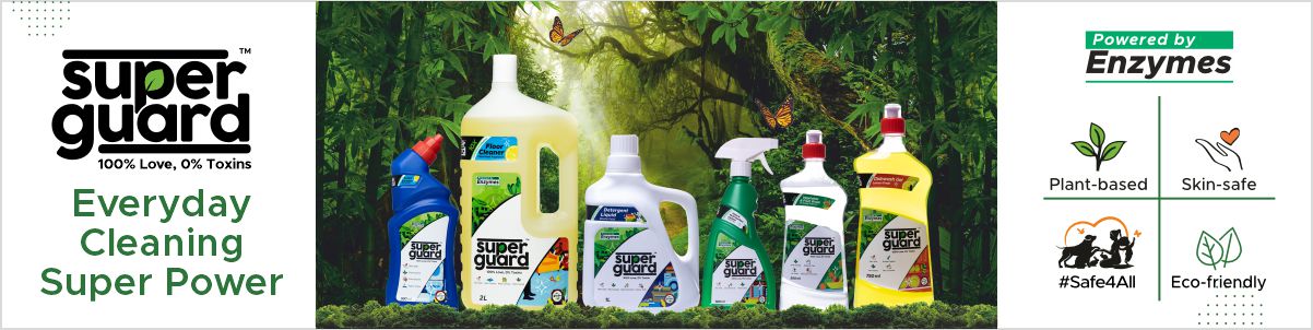 Buy Super guard Dishwash - Lemon Fresh, Phosphate & Allergen Free ...