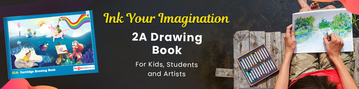 Buy Target Publications Drawing Book - Unruled, A2, 34 Pages Online at ...