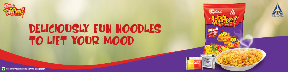 Buy Sunfeast Yippee Mood Masala Noodles Family Pack 280 Gm Online At ...