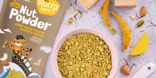 Buy Slurrp Farm 100% Natural Nut Powder - No Added Sugar Or ...