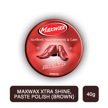 Buy Maxwax Xtra Shine Paste Shoe Polish - Brown Online at Best Price of Rs 70 - bigbasket