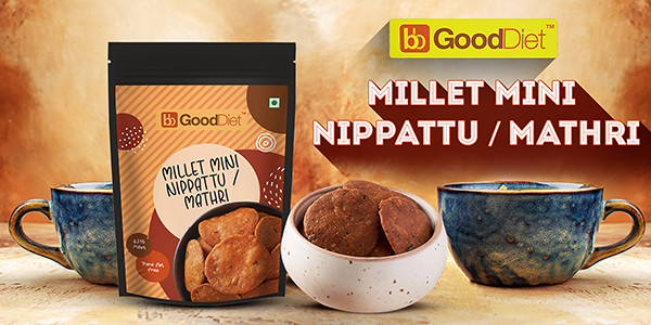 Buy bb Gooddiet Mini Nippattu/ Mathri Online at Best Price of Rs 50 ...