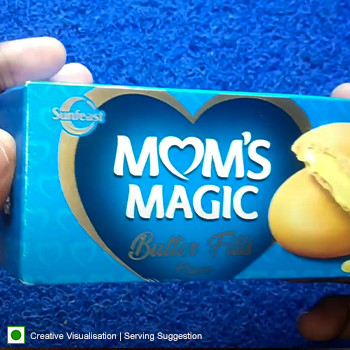 Buy Sunfeast Mom's Magic Butter Fills Flavour, Centre Filled With ...