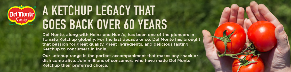 Buy Del Monte Tomato Ketchup - Sweet & Spicy Online at Best Price of Rs ...