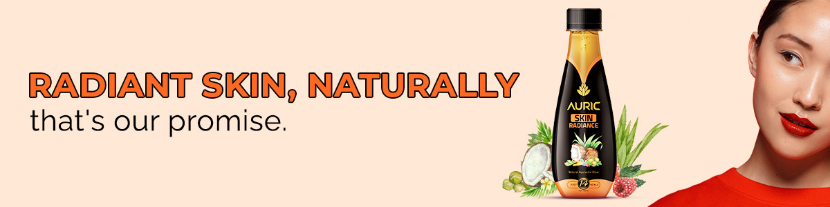Buy Auric Natural Skin Radiance Drink - With Aloe & Amla Online at Best ...