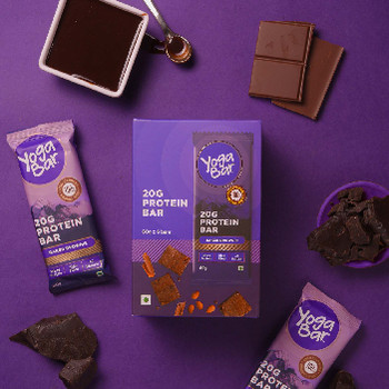 Buy Yoga Bar 20 Gm Protein Bars Baked Brownie Whey Almond 60 Gm Online ...