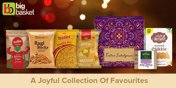 Buy bigbasket Gift Box Assorted Pack - Festive Indulgence Online at ...