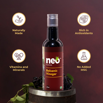 Buy Neo Foods Vinegar Balsamic 370 Ml Online At Best Price of Rs 339.24 ...