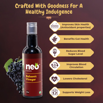 Buy Neo Foods Vinegar Balsamic 370 Ml Online At Best Price of Rs 339.24 ...