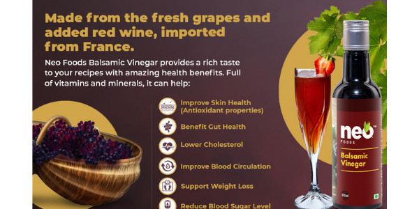 Buy Neo Foods Vinegar Balsamic 370 Ml Online At Best Price of Rs 339.24 ...