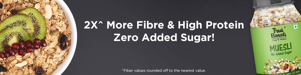 Buy True Elements No Added Sugar Muesli With Real Fruits & Nuts Online ...