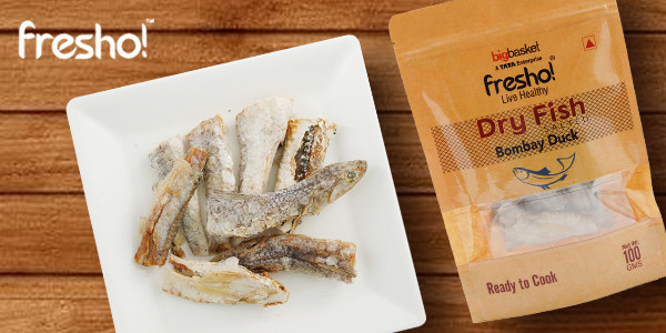 Buy fresho! Dry Fish Bombay Duck, Cleaned & Cut Online at Best Price of ...