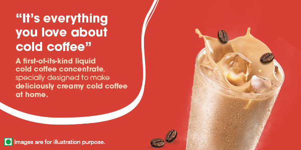 Buy Tata Coffee Cold Coffee Liquid Concentrate - Classic, Rich & Creamy ...