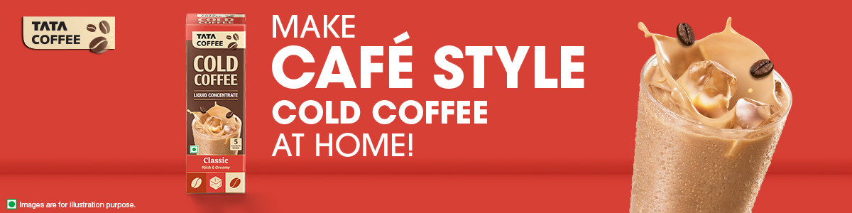 Buy Tata Coffee Cold Coffee Liquid Concentrate - Classic, Rich & Creamy ...