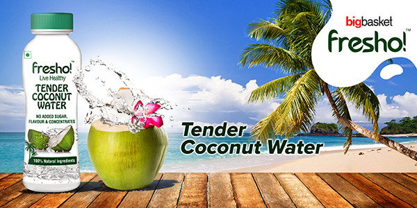 Buy fresho! Tender Coconut Water Online at Best Price of Rs 40 - bigbasket