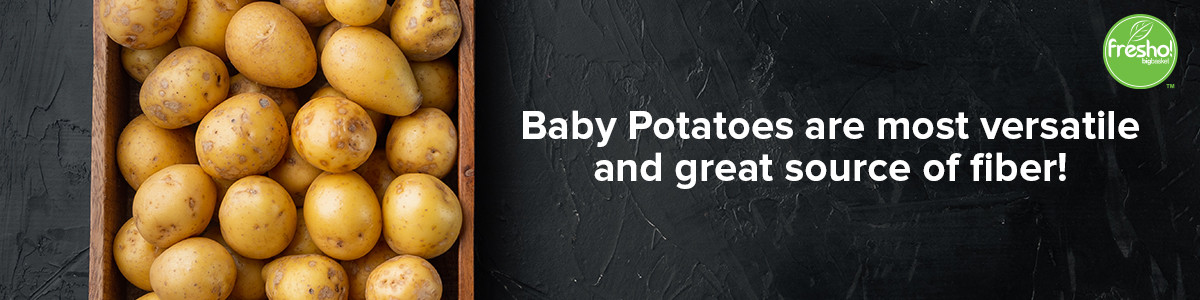 Buy Fresho Baby Potato 500 Gm Online At Best Price of Rs 7.29 - bigbasket