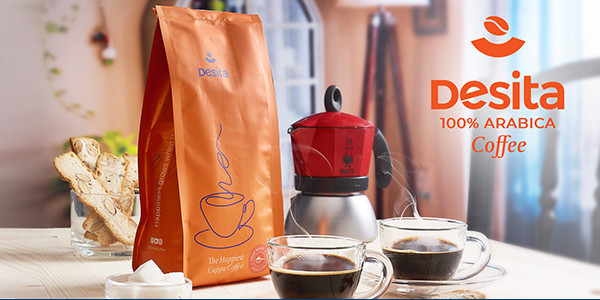 Buy Desita The Happiest Cuppa - Dark Roast Ground Coffee Online at Best ...