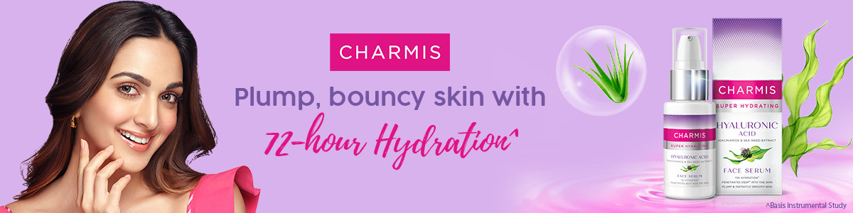 Buy Charmis Super Hydrating Hyaluronic Acid Face Serum - Niacinamide ...