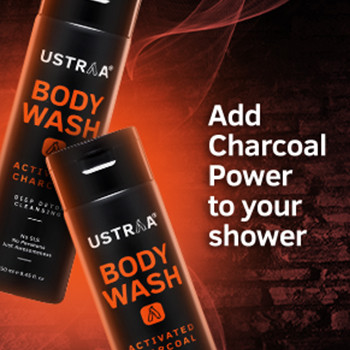 Buy Ustraa Ustraa Body Wash - Activated Charcoal, Online at Best Price ...