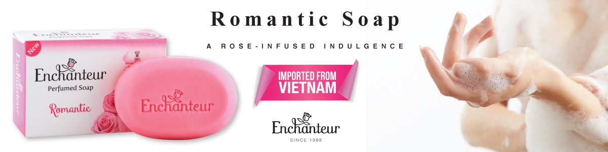 Buy Enchanteur Romantic Perfumed Bar Soap for Women Online at Best ...