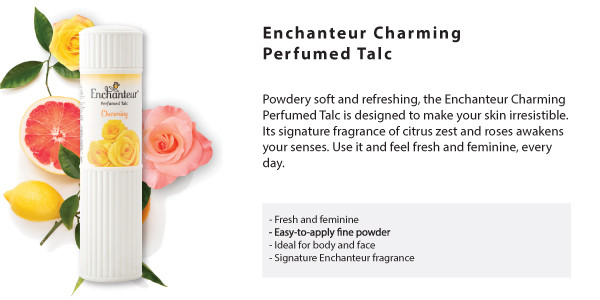 Buy Enchanteur Perfumed Talc - Charming 250 gm Online at Best Price. of ...