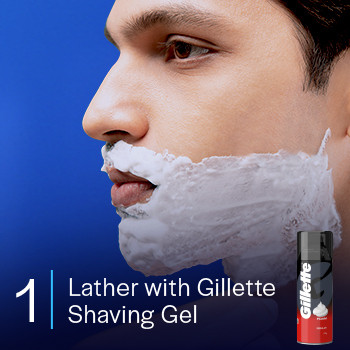 Buy Gillette Mach 3 Gift Pack for Men Shaving Kit Razor, Foam ...