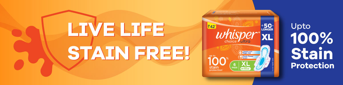 Buy Whisper Choice Sanitary Napkins Ultra Xl 6 Pcs Online At Best Price ...