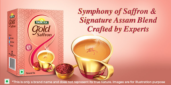 Buy Tata Tea Gold Saffron Black Tea Natural Flavour Rich In Taste ...