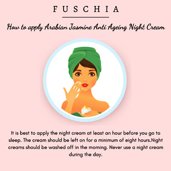 Buy Fuschia Anti-Aging Night Cream - Arabian Jasmine, Normal to Dry ...