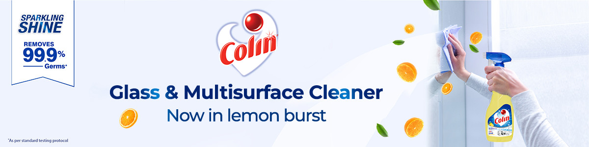 Buy Colin Glass & Multisurface Cleaner Spray - Lemon Burst Online at ...