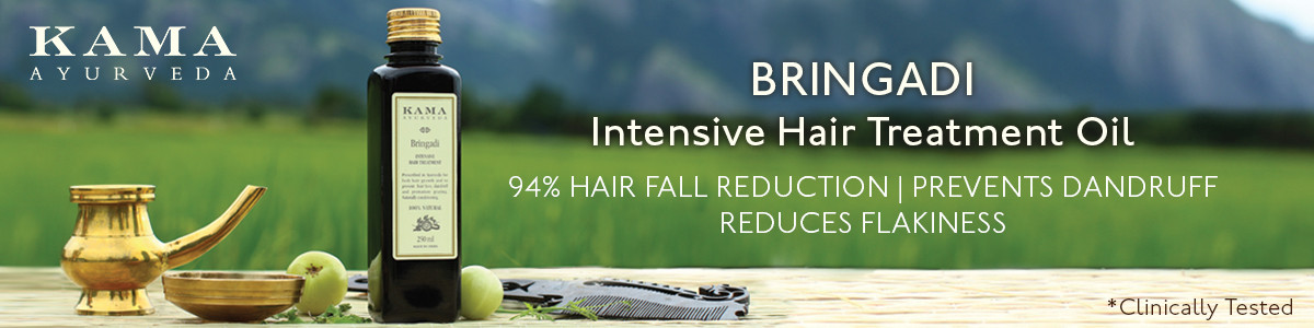 Buy Kama Ayurveda Bringadi Intensive Hair Treatment Oil - Prevents ...