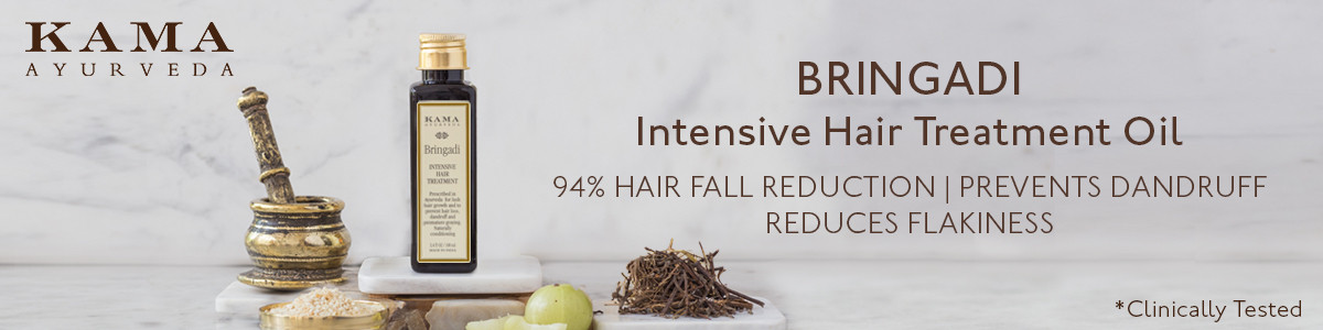 Buy Kama Ayurveda Bringadi Hair Treatment Oil Online at Best Price of ...