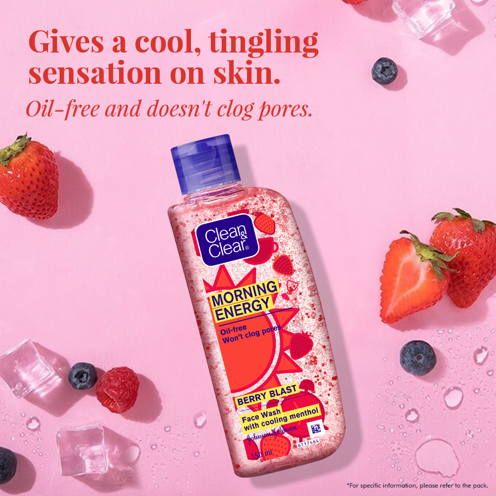 Buy Clean & Clear Morning Energy Berry Blast Face Wash Online at Best ...