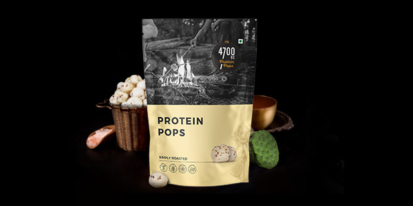 Buy 4700BC Protein Pops - Simply Roasted, Foxnuts/Makhana, Gluten Free ...
