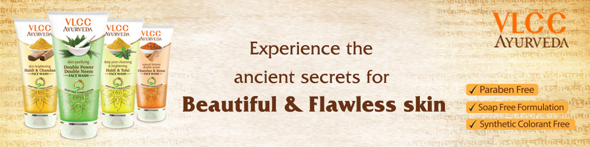 Buy VLCC Ayurveda Skin Brightening Face Wash - Haldi & Chandan, Paraben ...