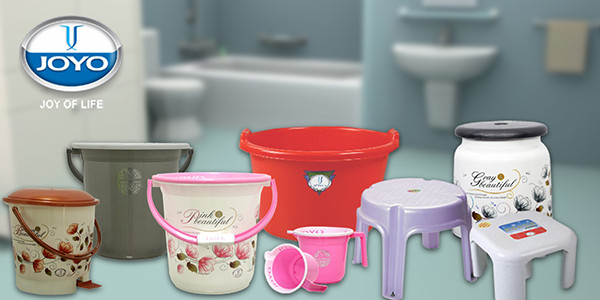 Buy Joyo Pedal Plastic Dustbin/Garbage Bin - Durable, Printed, Blue ...